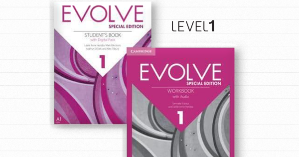 Evolve Level 1 Student's Book With Digital Pack and Workbook With audio Special Edition